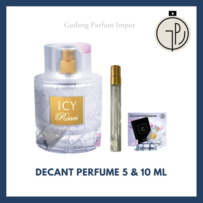 Jual Decant Fragrance World Icy Roses for Unisex EDP | Shopee Indonesia