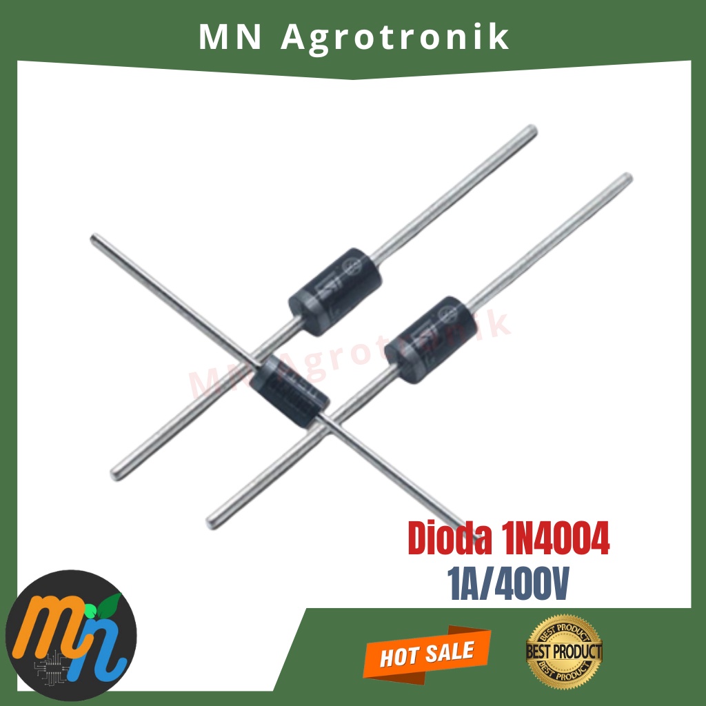 Jual DIODA 1N4004 DO-41 1A 400V RECTIFIER DIODE DIODA | Shopee Indonesia