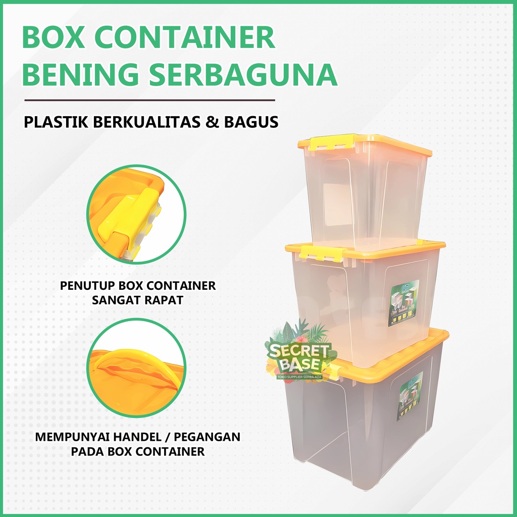 Jual BOX CONTAINER BENING - Dengan Pegangan Handle / Box Besar ...