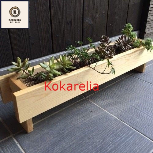 Jual Standing Pot / Tatakan Pot Kayu Minimalis Jati Belanda / Pot ...