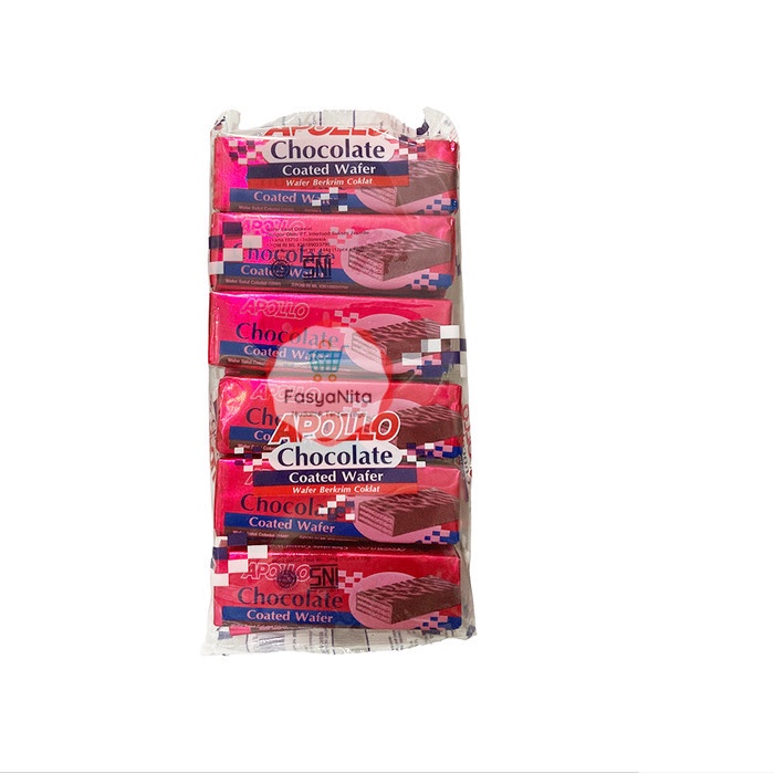 Jual Apollo Wafer Coklat Susu Apolo Wafer Biskuit Chocolate Milk 12 ...