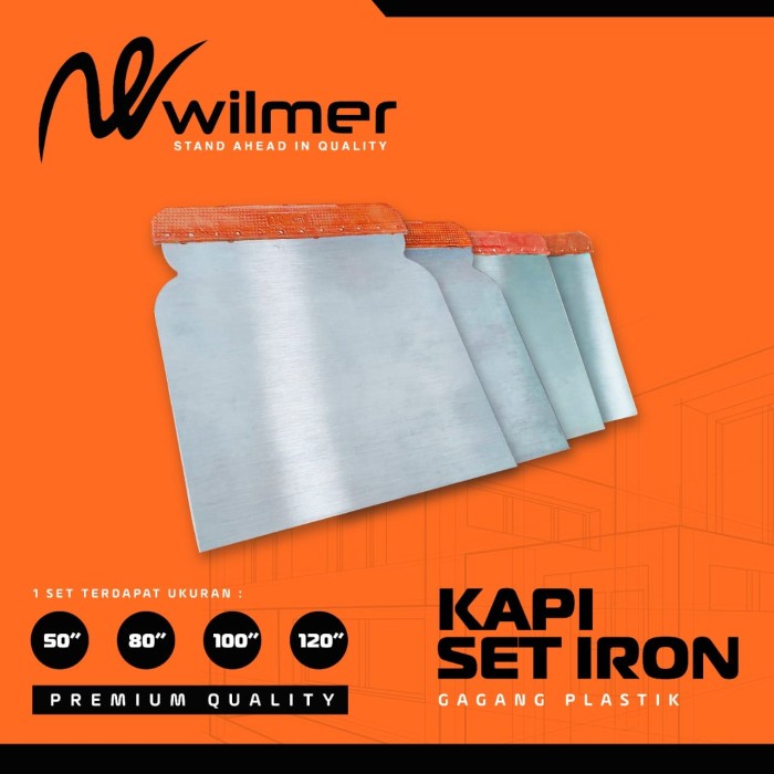 Jual Kapi Plat Set 4 Pcs / Kape Plat / Putty Scraper Set / Kapi Dempul ...