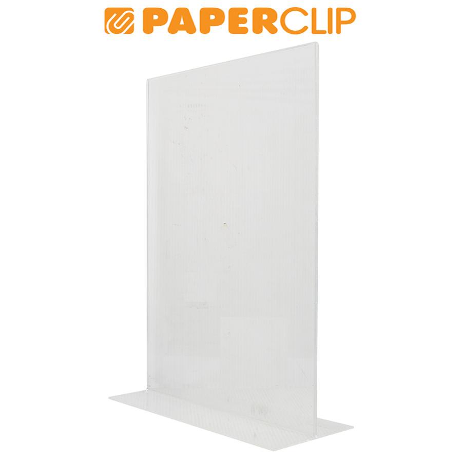 Jual ACRYLIC HOLDER / AKRILIK BROSUR SIGN HOLDER TABLE 21.5X30 DOUBLE ...