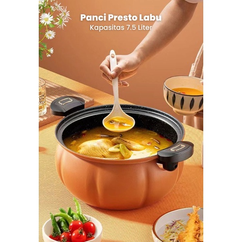 Jual Model Labu Panci Presto Labu Viral Dengan Kapasitas Besar 8 L ...