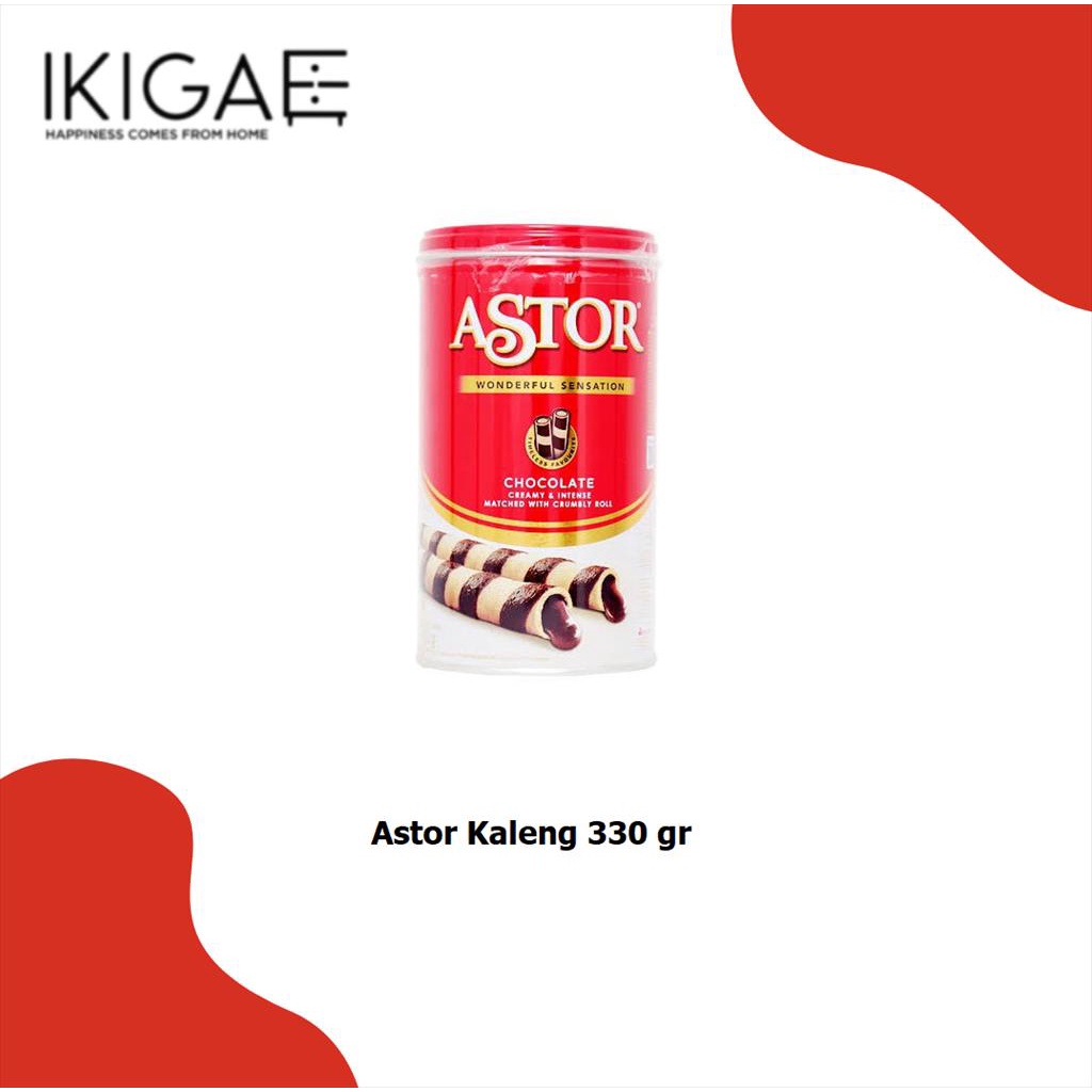 Jual Astor Kaleng 330 gr / Astor Coklat Wafer Stick Kaleng 330 gr ...
