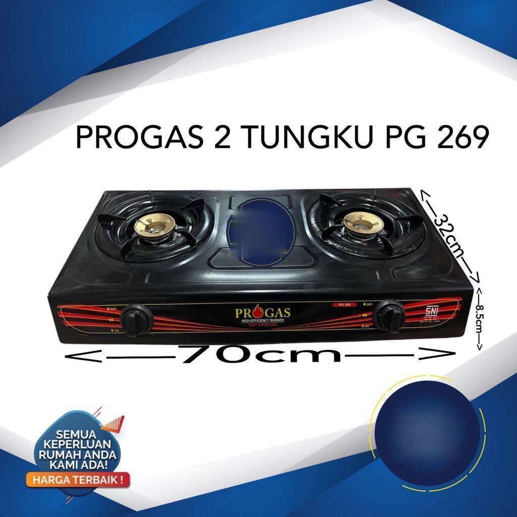Jual Kompor Gas PROGAS 2 TUNGKU | Shopee Indonesia