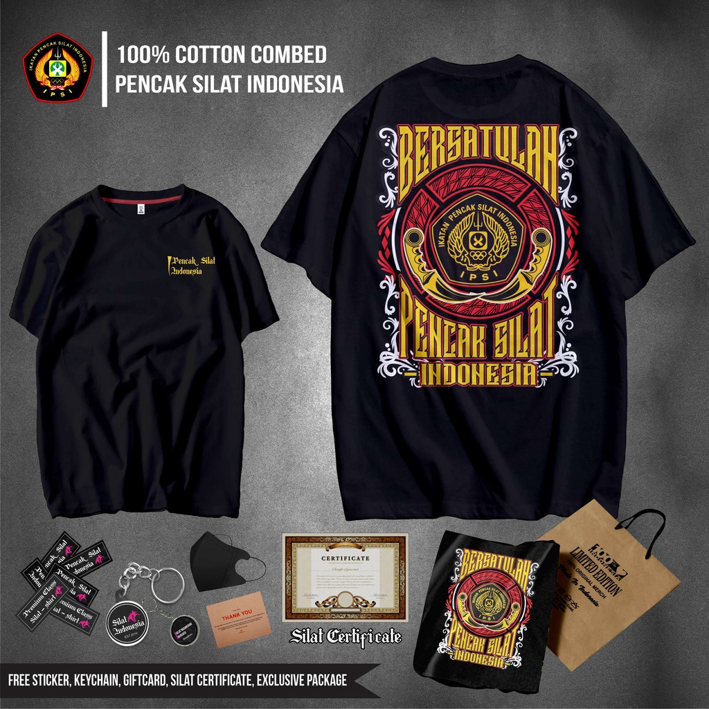 Jual KAOS PENCAK SILAT DISTRO KAOS IPSI SILAT INDONESIA KAOS KODE 3 | Shopee Indonesia