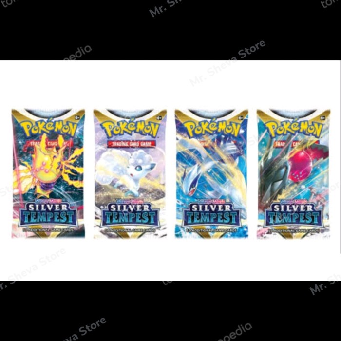 Jual Pokemon Silver Tempest Booster Pack | Shopee Indonesia