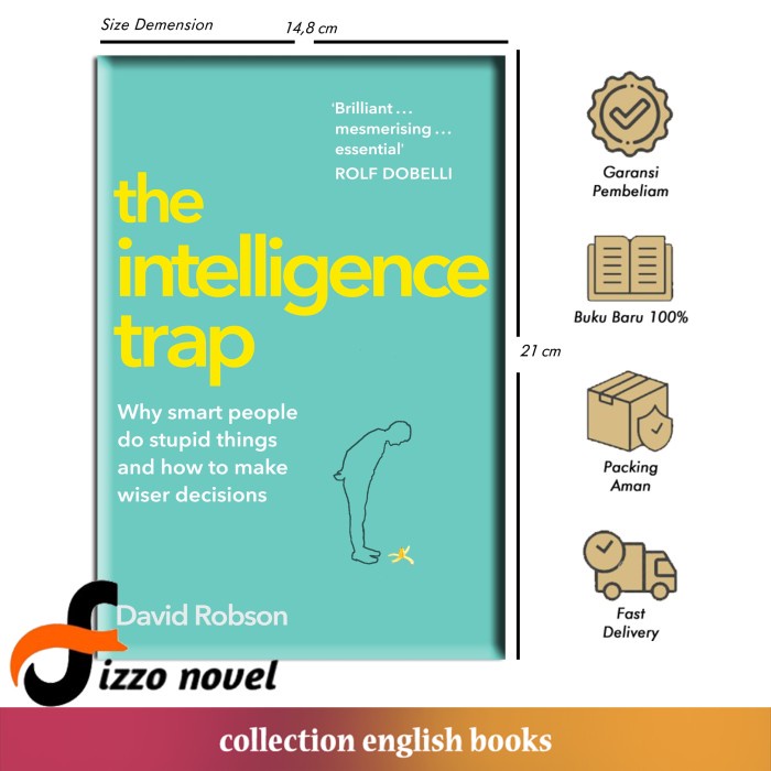 Jual The Intelligence Trap - David Robson (English) | Shopee Indonesia