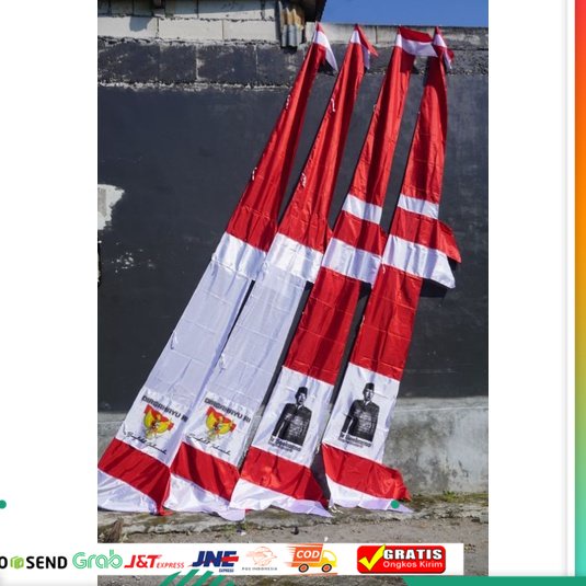 Jual bendera umbul umbul / bendera bandir / bendera kemerdekaan / bendera merah putih | Shopee ...