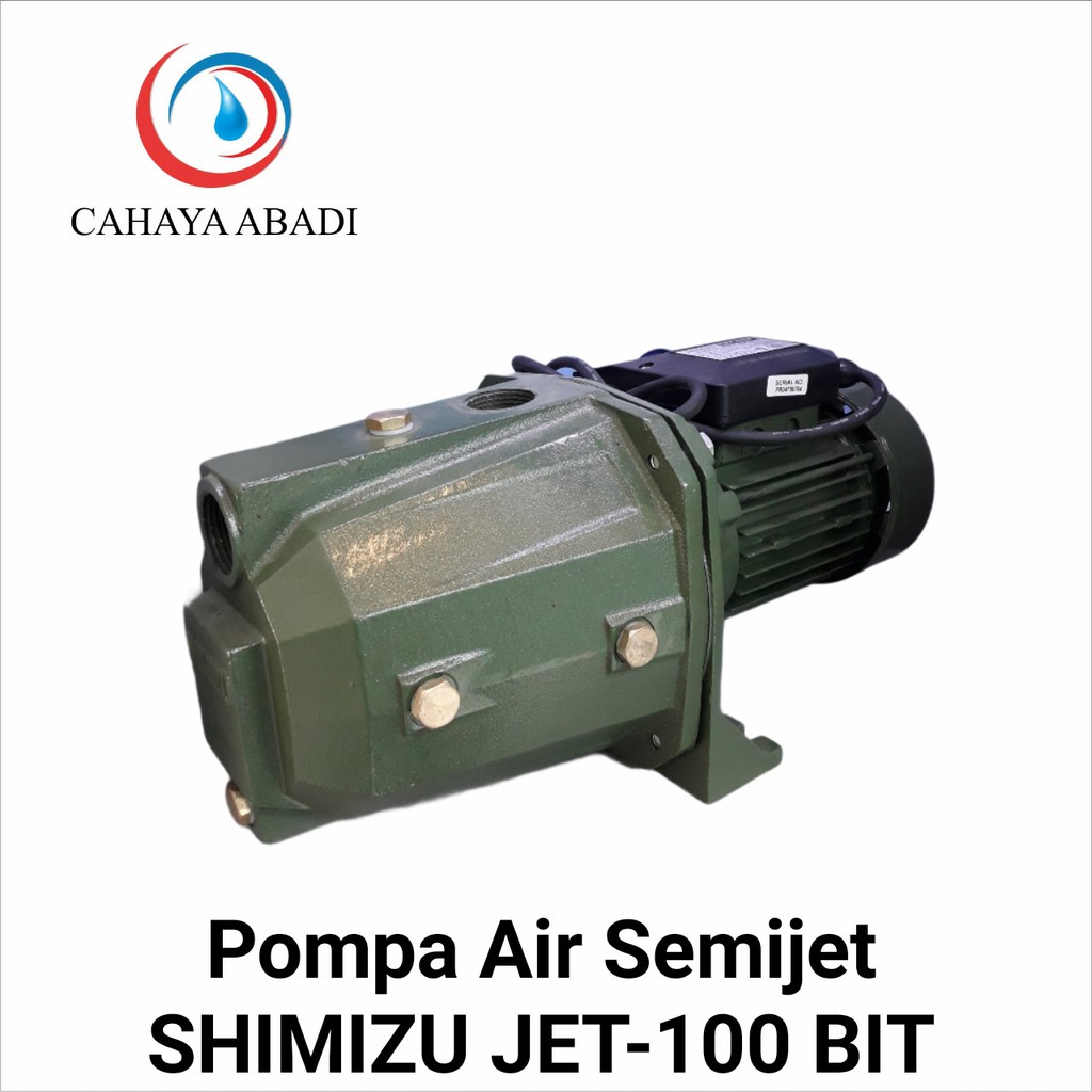 Jual POMPA AIR SEMI JET SHIMIZU - JET 100 BIT - 100 WATT - POMPA SEMIJET | Shopee Indonesia