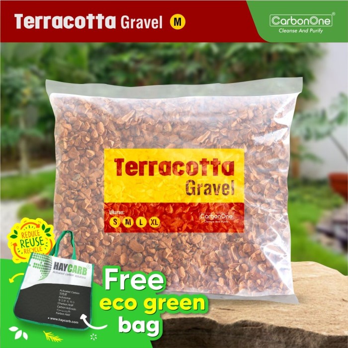 Jual Terracotta gravel pecahan genteng untuk hiasan tanaman kebun Large ...