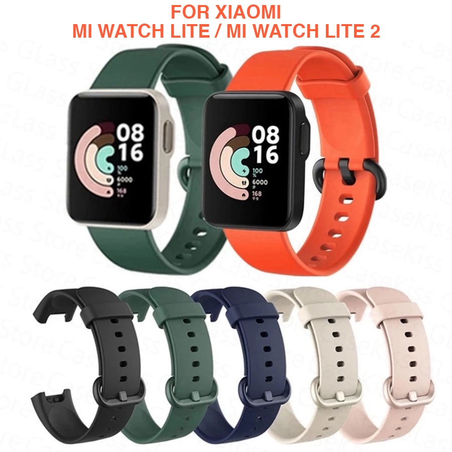 Jual Tali Jam Strap Xiaomi Mi Watch Lite / Mi Watch Lite 2 / Redmi Smartwatch TPU | Shopee Indonesia