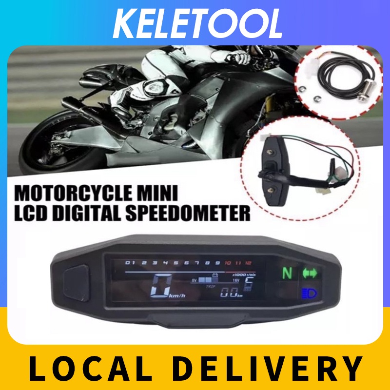 Jual koso mini ktm / sensor kecepatan / speedometer digital Speedometer ...