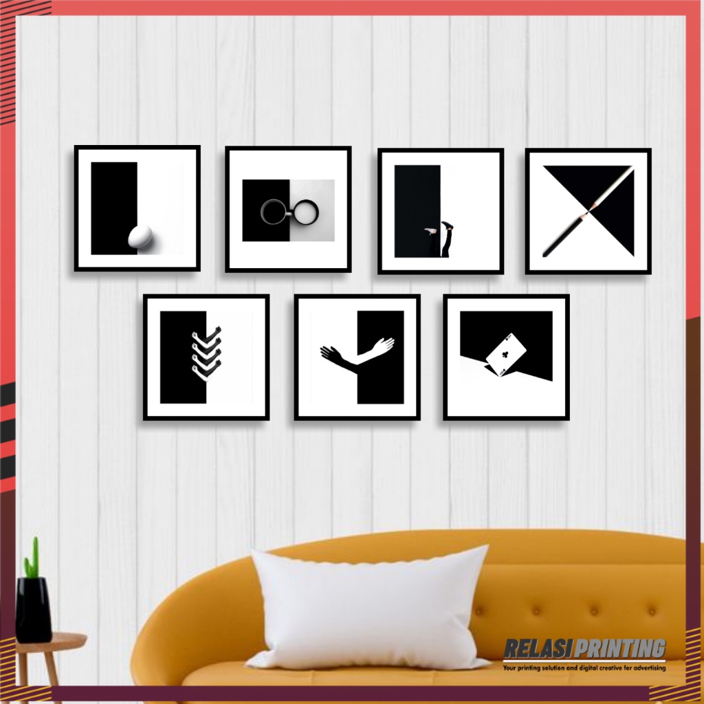 Jual poster dinding [20x20] bisa custom foto sendiri / hiasan dinding ...