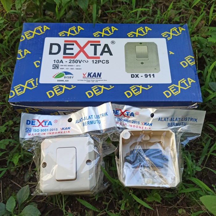 Jual DEXTA DX-911 Saklar Outbow OB Single Switch ON/OFF Engkel Tunggal ...