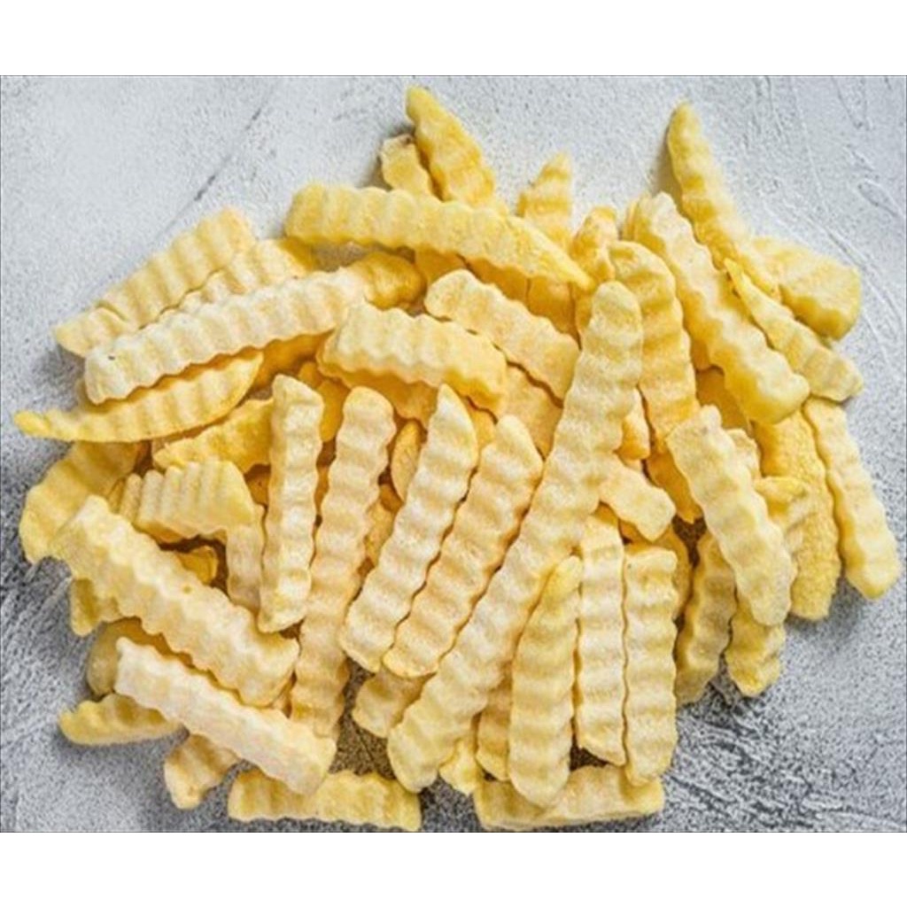 Jual KENTANG CRINKLE CUT 1 KG - IBF | Shopee Indonesia