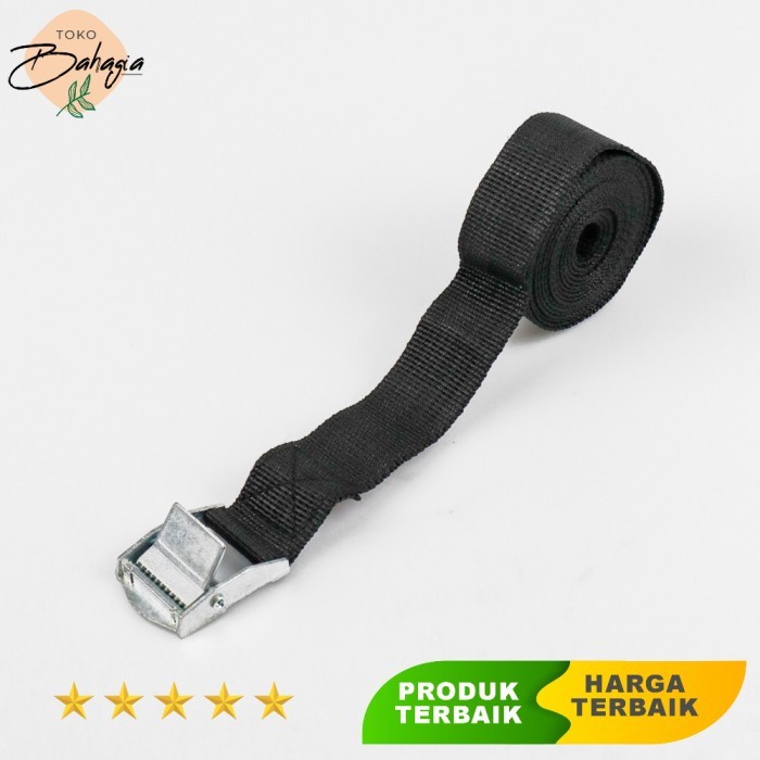 Jual Tali Strap Pengikat Barang Cargo Belt 2 Meter x 2.5 cm | Shopee ...