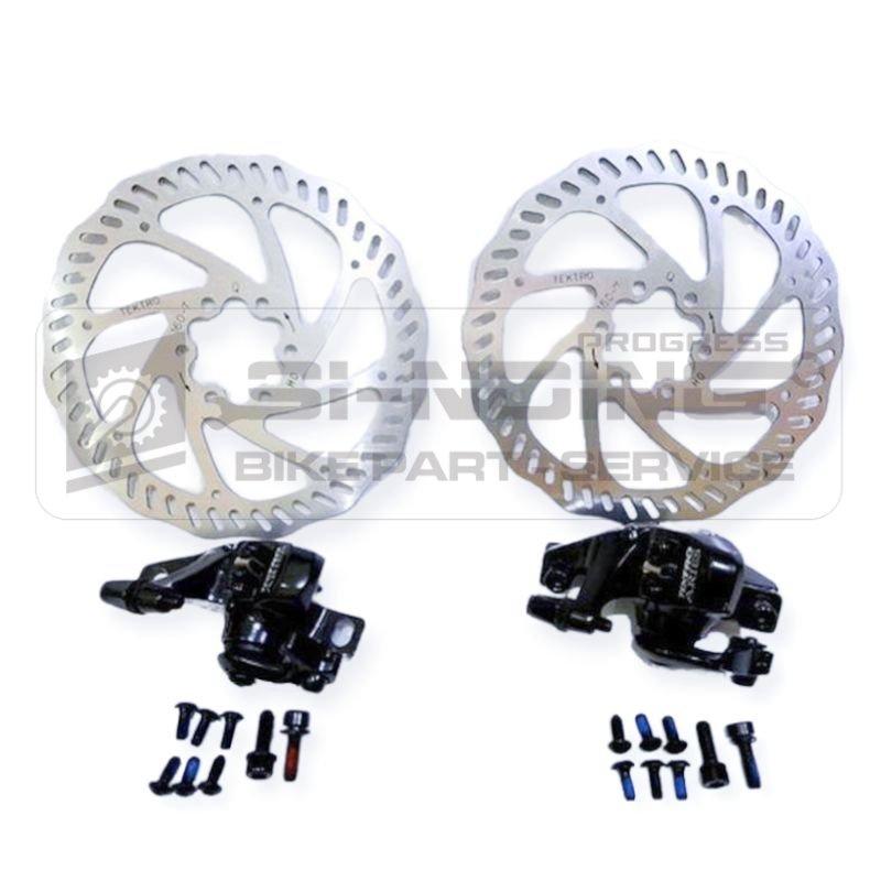 Jual Rem Cakram Sepeda Tektro Aries Brakeset Mekanik Depan Belakang ...