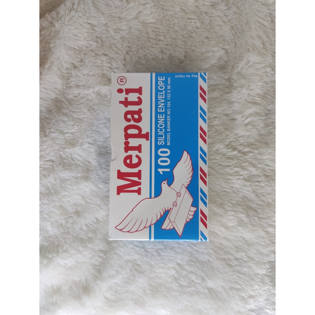 Jual Amplop Merpati Biru Airmail 104 Tanggung Silicon 70 gr | Shopee ...