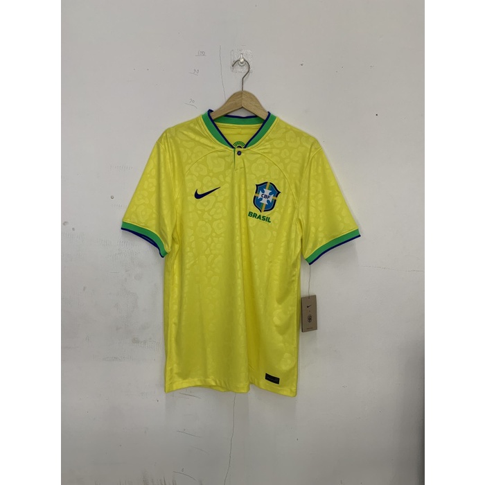 Jual JERSEY BRAZIL HOME 2022 ORIGINAL | Shopee Indonesia