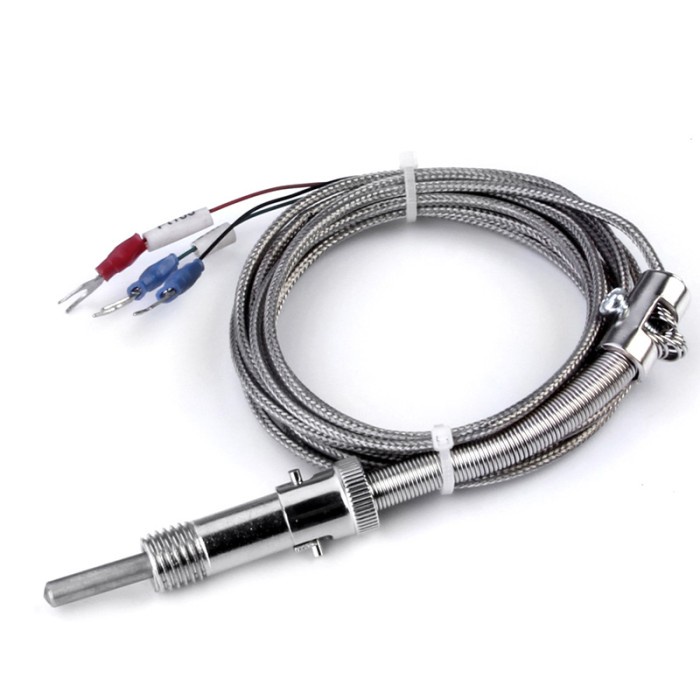 Jual Thermocouple PT100 Bayonet Probe Kabel 2M Temperature Sensor ...