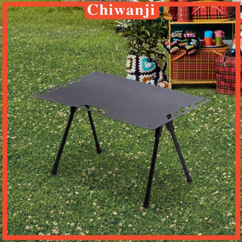 Jual [Chiwanji] Meja Lipat Camping Camp Table Deck Adjustable Legs ...