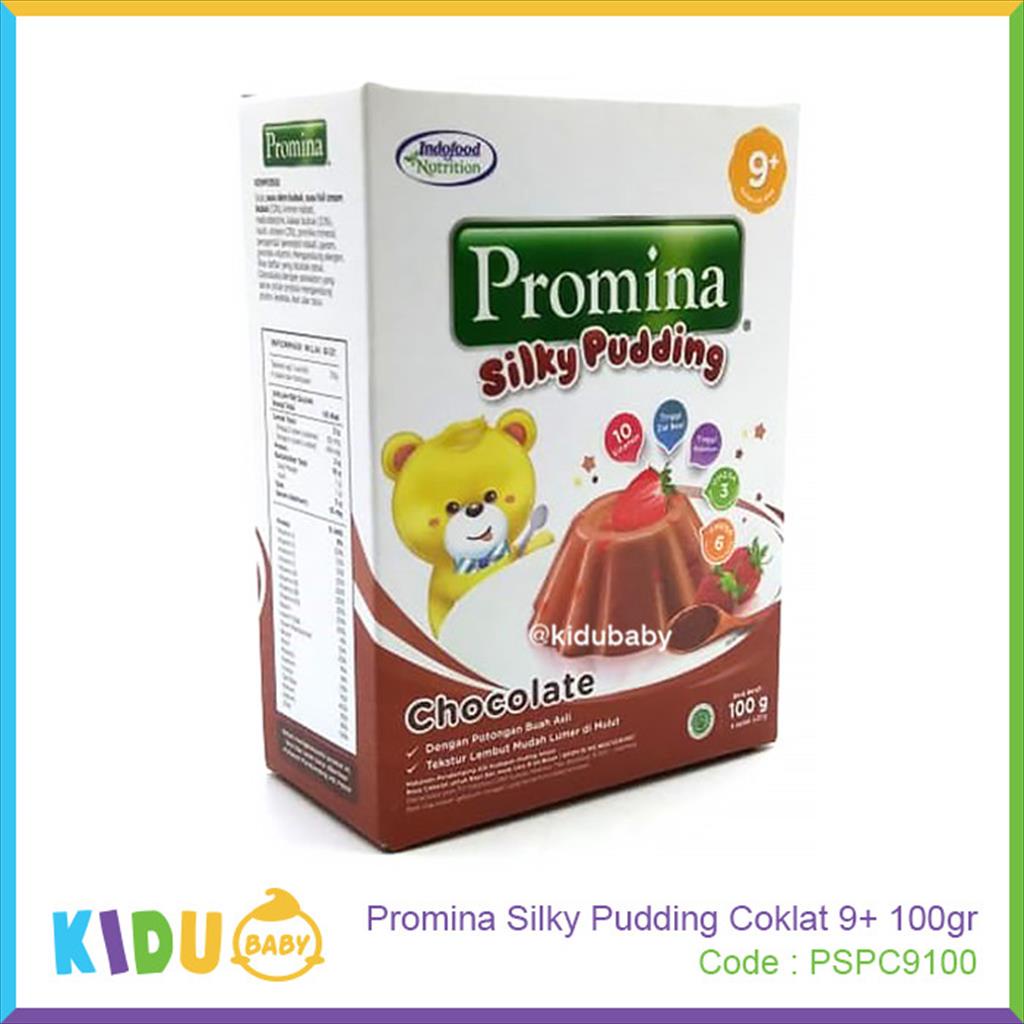 Jual Promina Silky Pudding Chocolate 9+ 100gr Pudding Bayi Cemilan Bayi ...