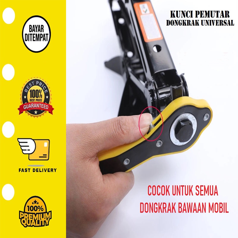 Jual Alat Pemutar Dongkrak Otomatis Bawaan Mobil Kunci Ring Handle ...