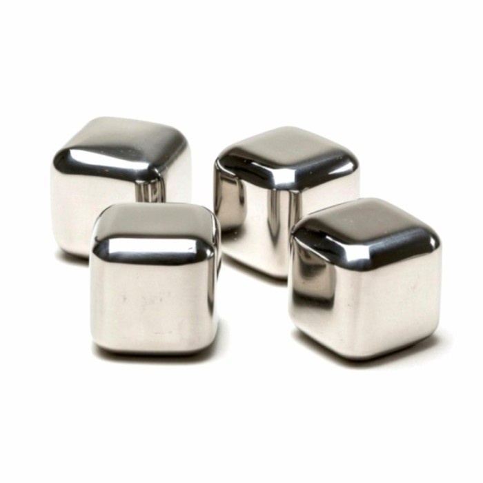 Jual Es Batu Stainless Steel Ice Cube Pendingin Reuseable Anti Cair 1 ...