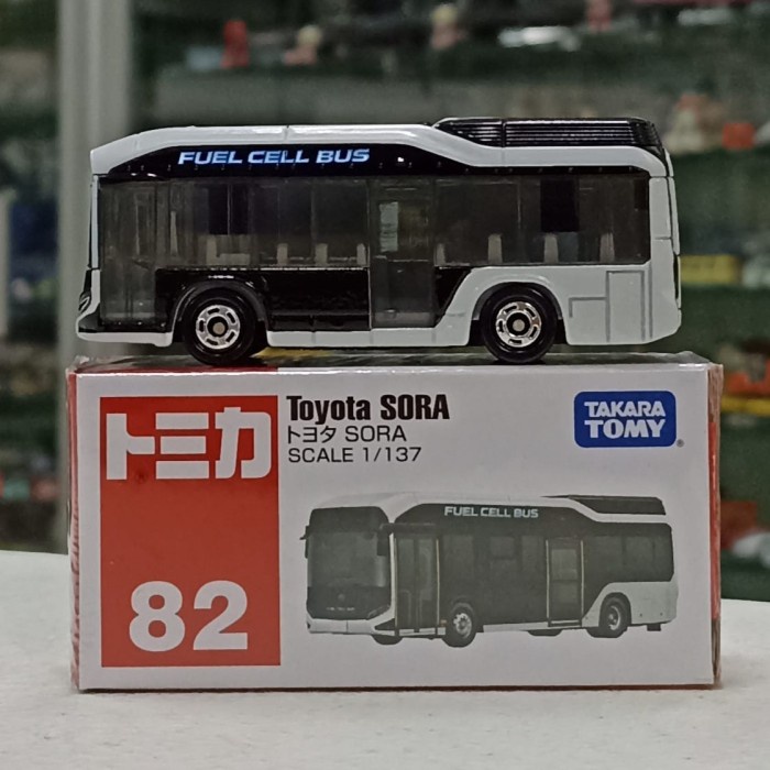 Jual TOMICA REG 82 TOYOTA SORA DIECAST CAR TOYS | Shopee Indonesia