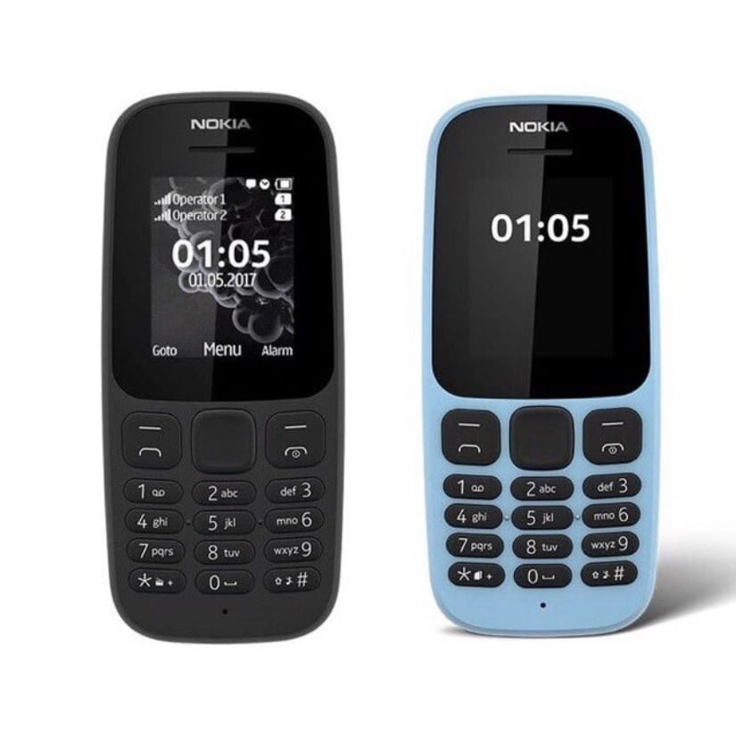 Jual HP Nokia 105 2023 Hp MURAH HANDPHONE NOKIA 105 2017 BARU DUAL SIM ...