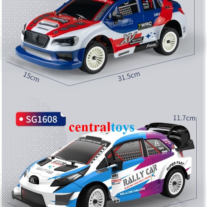 Jual SG1607 PRO SG1608 PRO rc car rally brushless 2.4ghz mobil rc drift ...