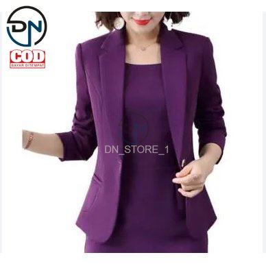 Jual JAS BLAZER WANITA / JAS BLEZER PEREMPUAN KERJA PALING NYAMAN ...