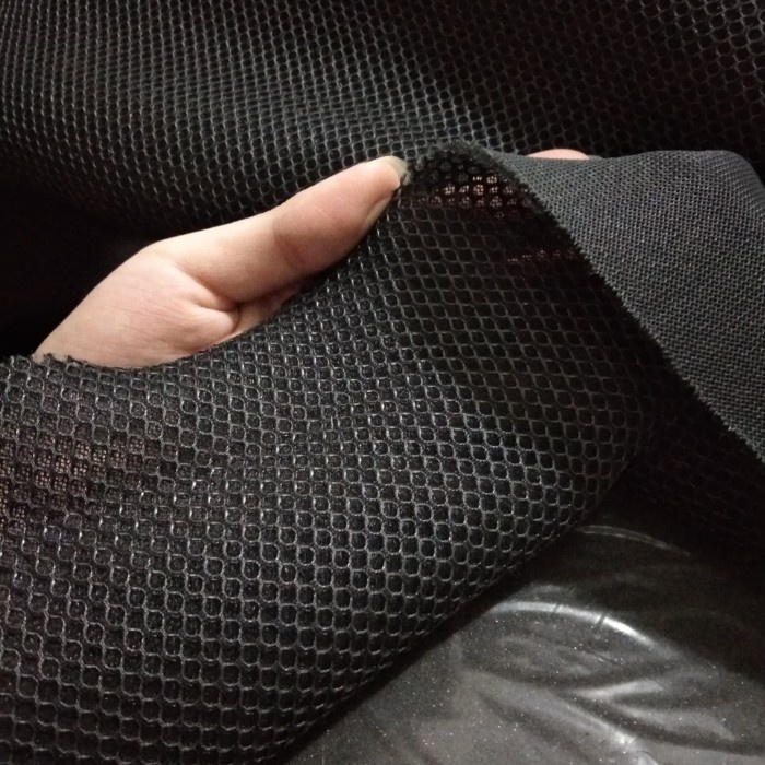 Jual Kain Double Mesh / Mesh Jaring Polyester 100% (Per Meter) | Shopee ...