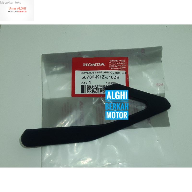 Jual Spare Part Cover Step Kanan PCX 160 Original Honda 50732-K1Z-J10ZB ...