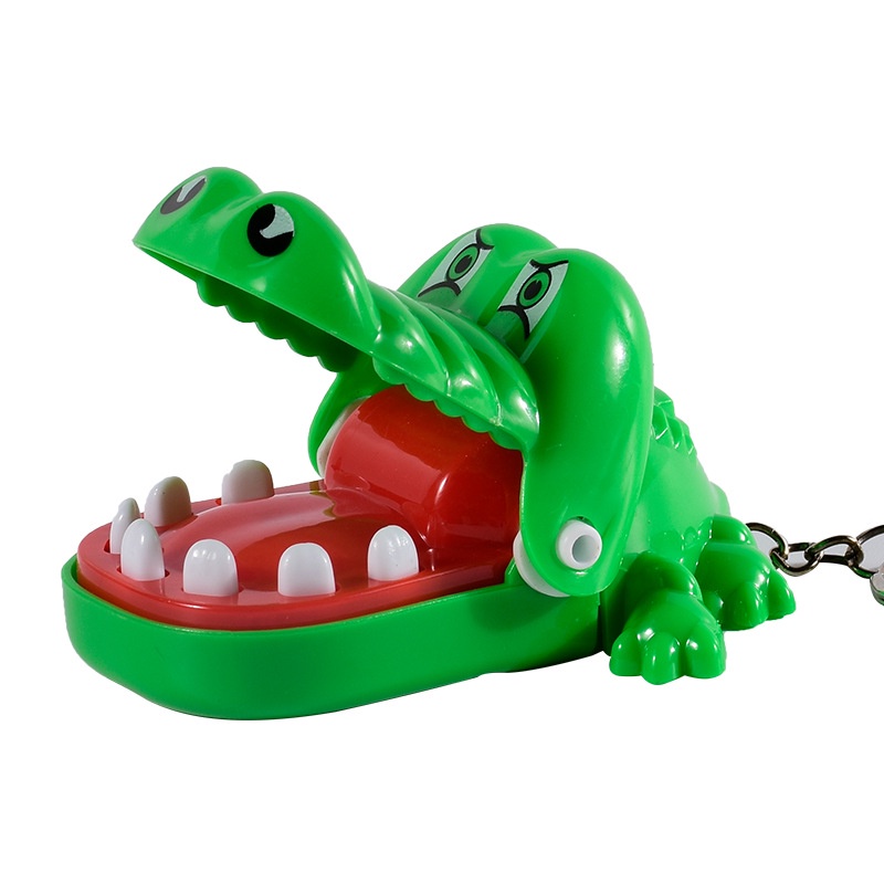 Jual Crocodile dentist game buaya gigit jari gantungan kunci | Shopee ...
