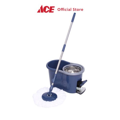 Jual Ace Proclean Set Alat Pel Putar Dengan Ember 2 In 1 - Biru Kain ...