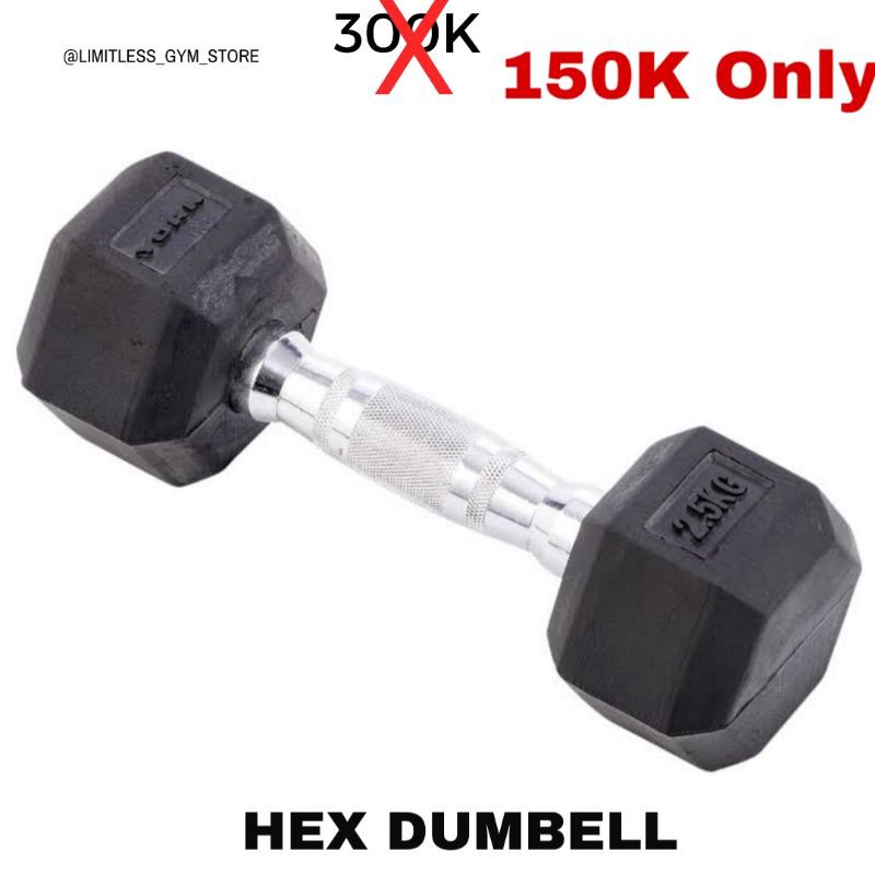 Jual HEX HEXA HEXAGONAL DUMBELL DUMBBELL 2.5KG 2.5 KG | Shopee Indonesia