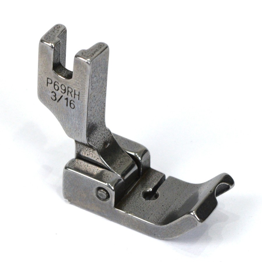 Jual Sepatu Jahit Piping Kanan Bahan Tebal Mesin Jahit Industri P69RH Presser Foot pf | Shopee ...