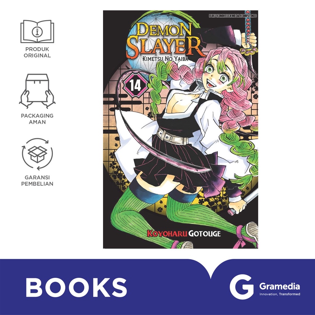 Jual DEMON SLAYER Kimetsu no Yaiba 14 (Koyoharu Gotouge) | Shopee Indonesia