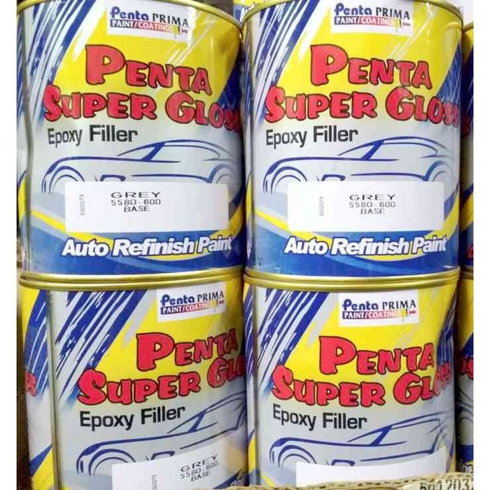 Jual Epoxy Penta Super Gloss GREY 1L set Palembang - Abu-abu | Shopee ...