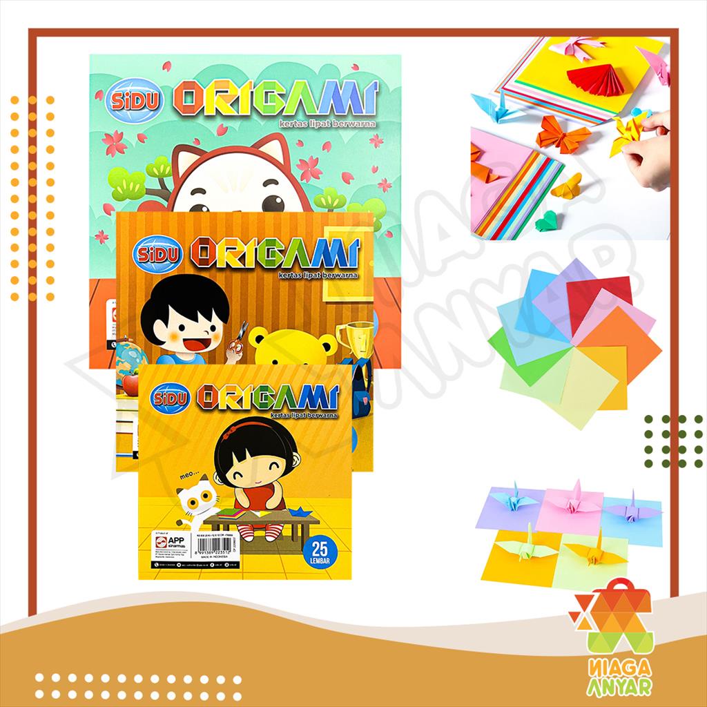 Jual SiDU Kertas Lipat Berwarna Origami / Kertas Warna Sinar Dunia ... Jual SiDU Kertas Lipat Berwarna Origami / Kertas Warna Sinar Dunia ...
