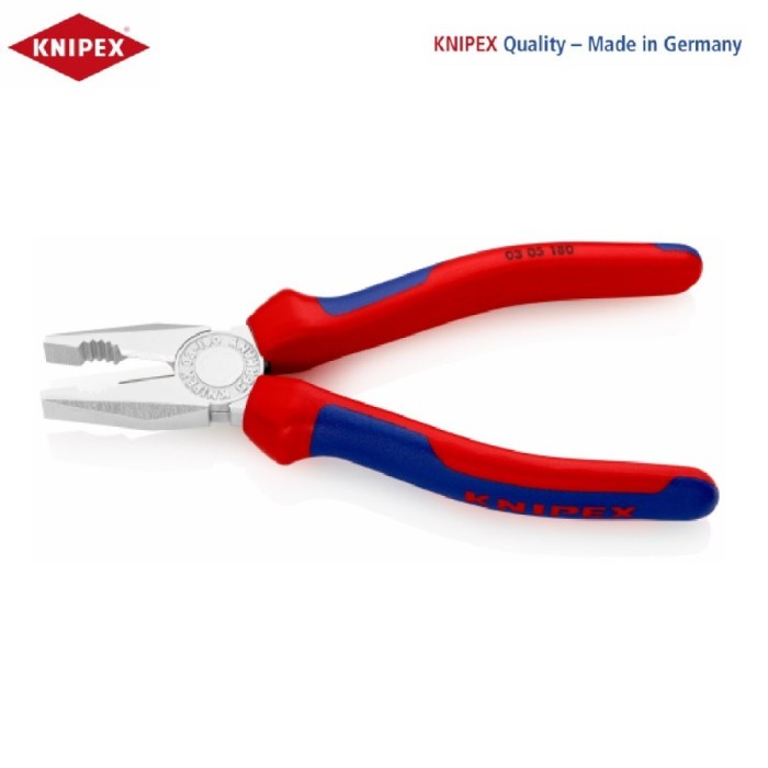 Jual Tang Kombinasi 03 05 180 Combination Pliers Knipex 7 Inch | Shopee ...