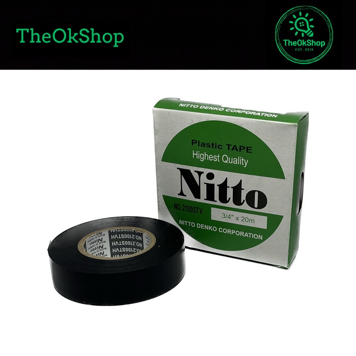 Jual Nitto Isolasi Listrik, Solatip Kabel no 2100 STV, NO.2100STV | Shopee Indonesia