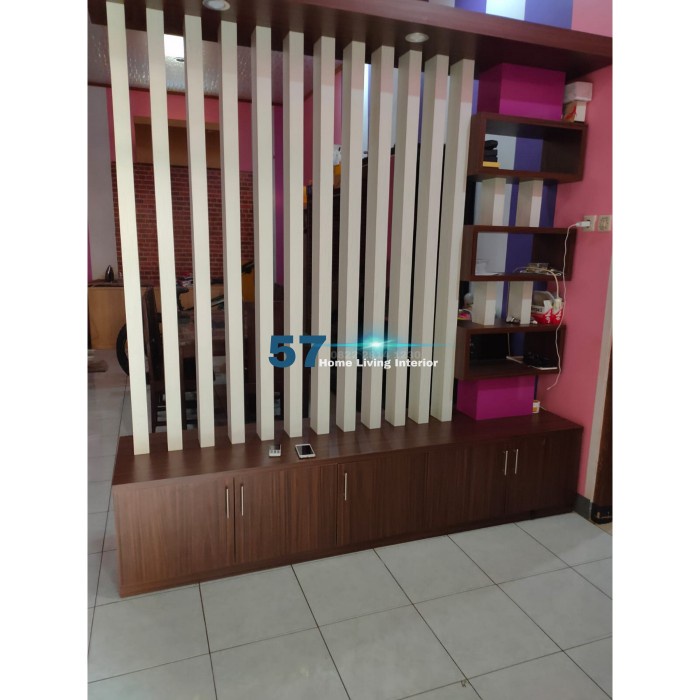 Jual Lemari Penyekat Ruangan - Partisi Pemisah Ruangan Bahan Multiplek ...