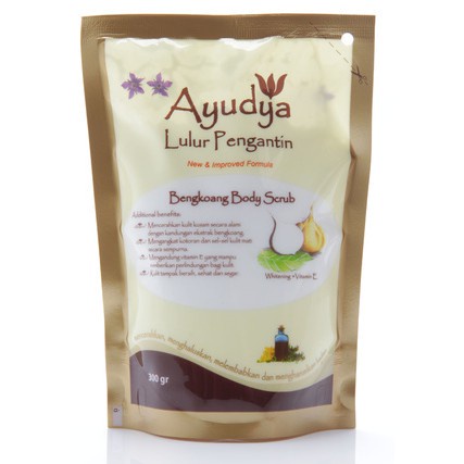 Jual Ayudya Lulur Pengantin Bengkoang + Vitamin E 300 refill | Shopee ...