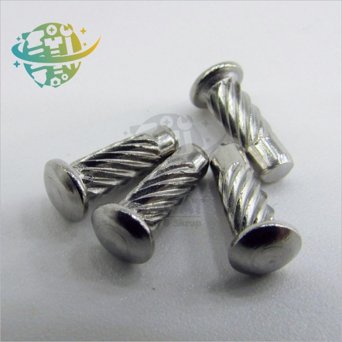 Jual Paku Keling Ulir Gerigi 2 x 10 Keling Rivets Kancing Paku Kayu ...