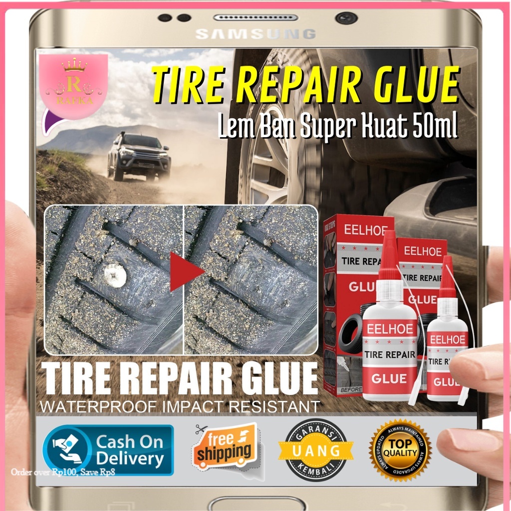 Jual Lem Ban Kendaraan 50ml - Car Tire Repair Glue Adhesive 50ml ...