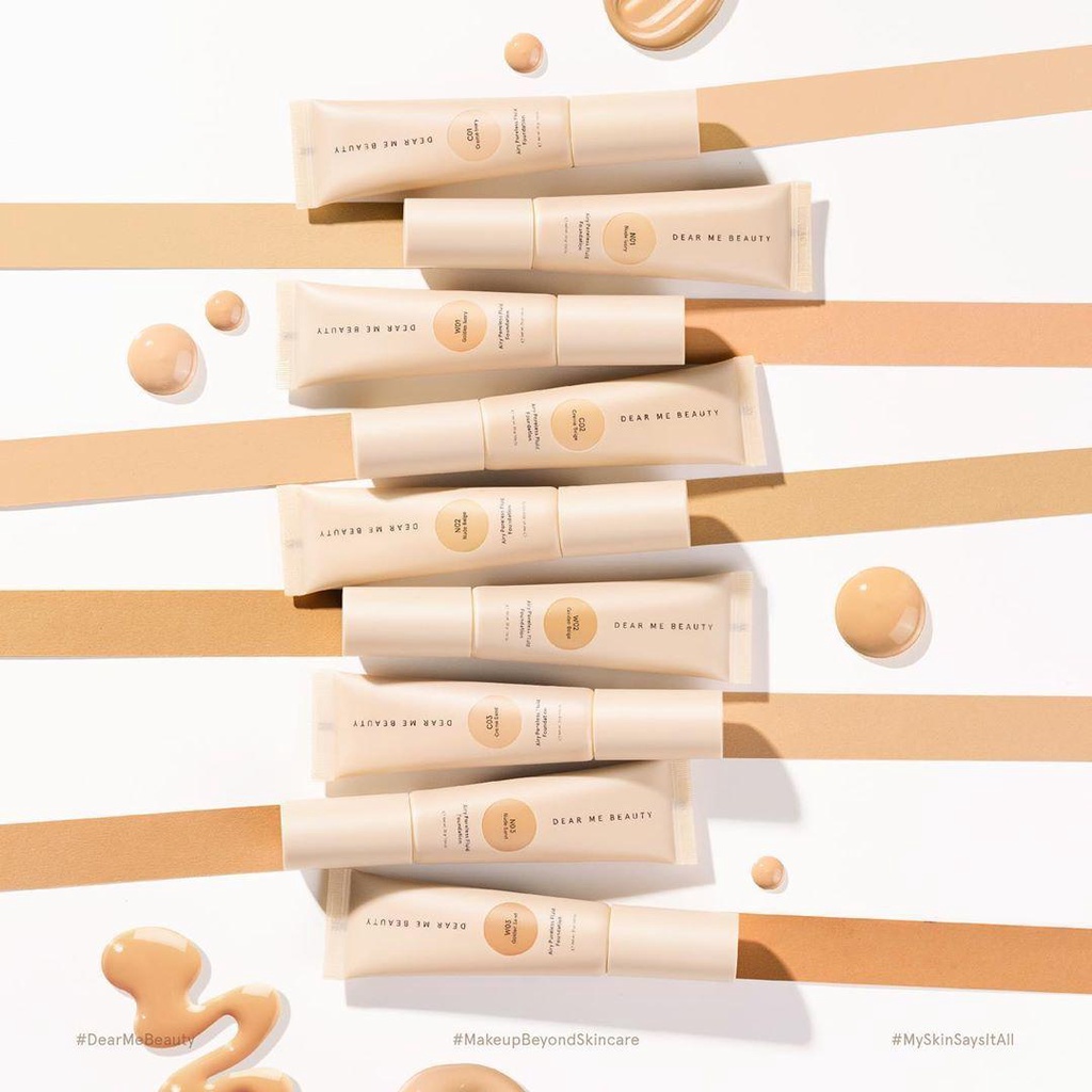 Jual Dear Me Beauty Airy Poreless Fluid Foundation 30gr | Shopee Indonesia